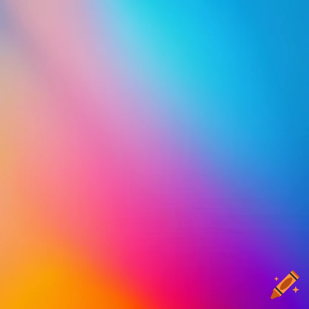 Color gradient illustration on Craiyon