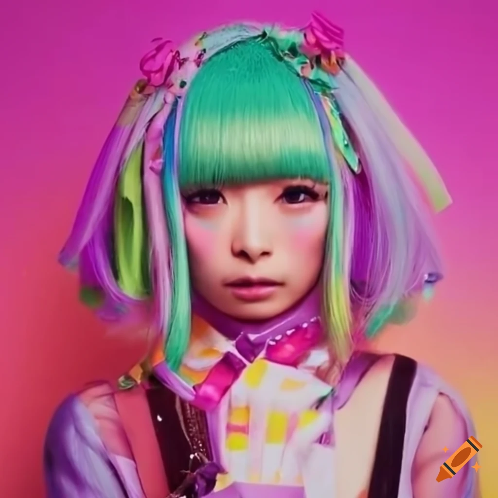 Kyary pamyu pamyu in decora fashion on Craiyon