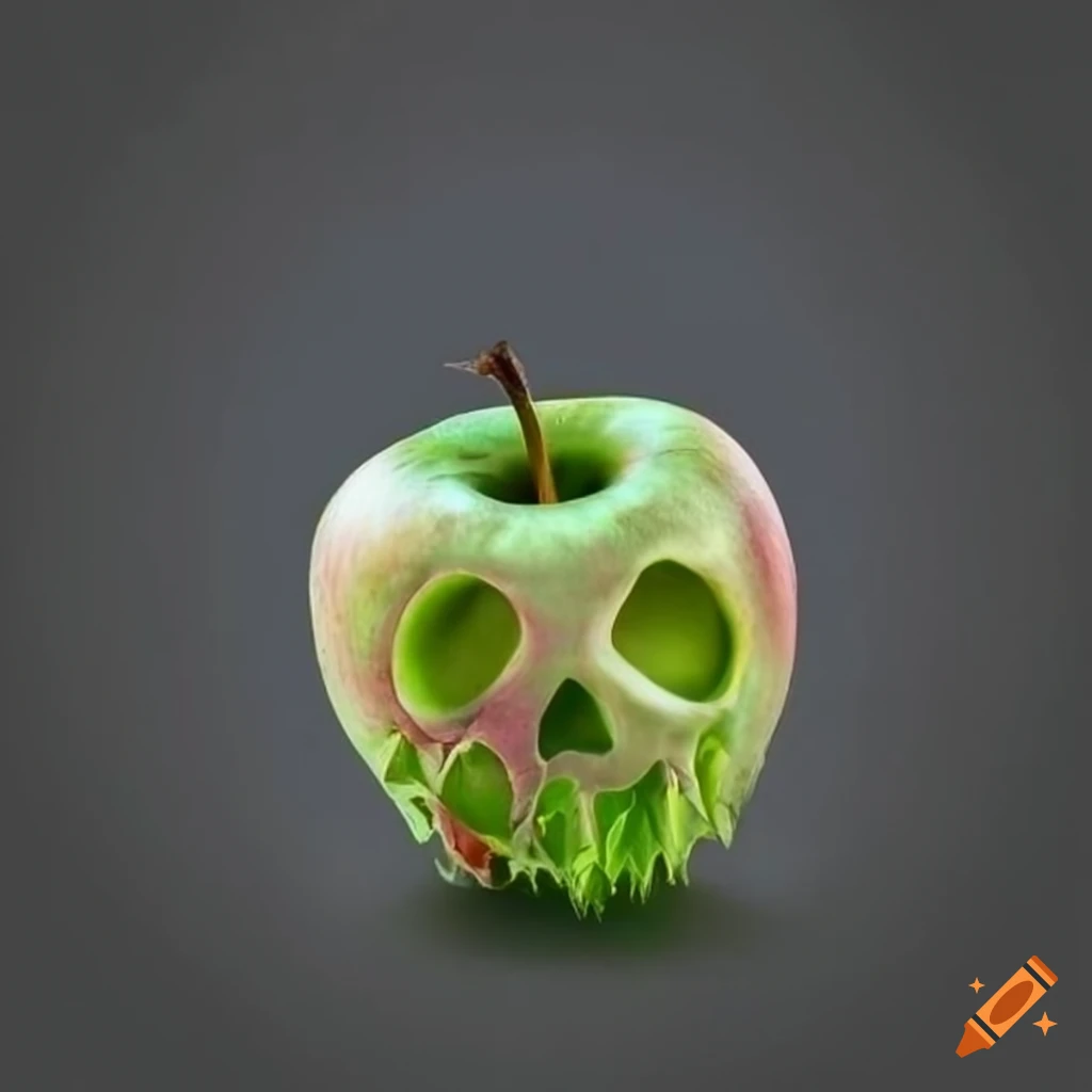 Poisoned apple on Craiyon