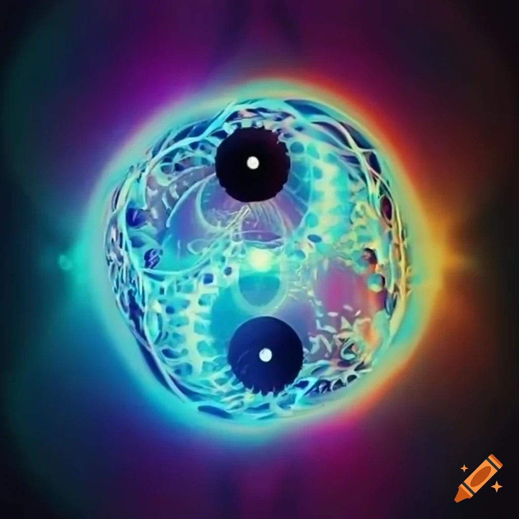 Symbol of yin yang dualism