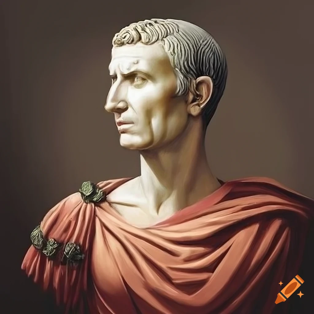 Portrait of julius caesar on Craiyon