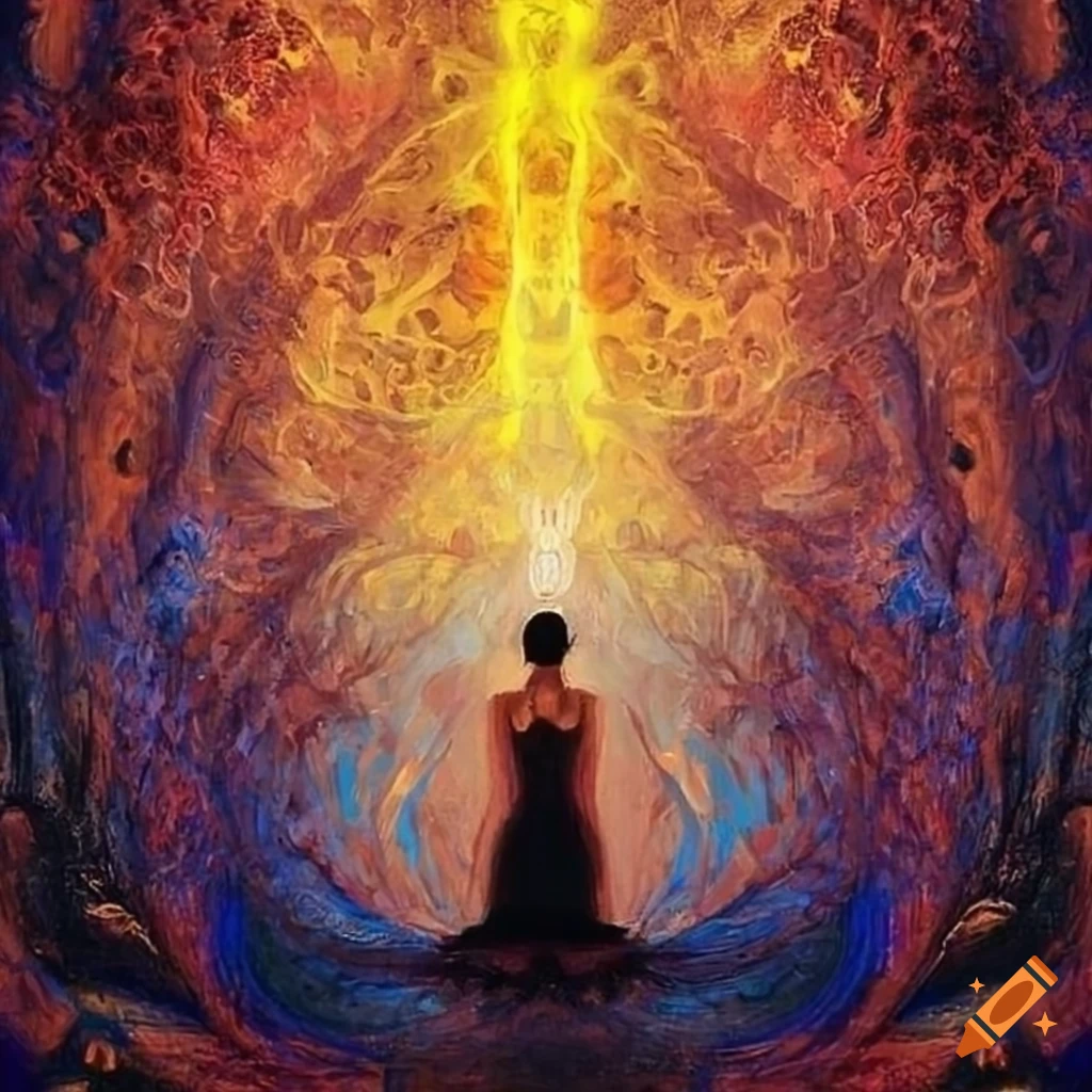 Artwork depicting the essence of the soul on Craiyon