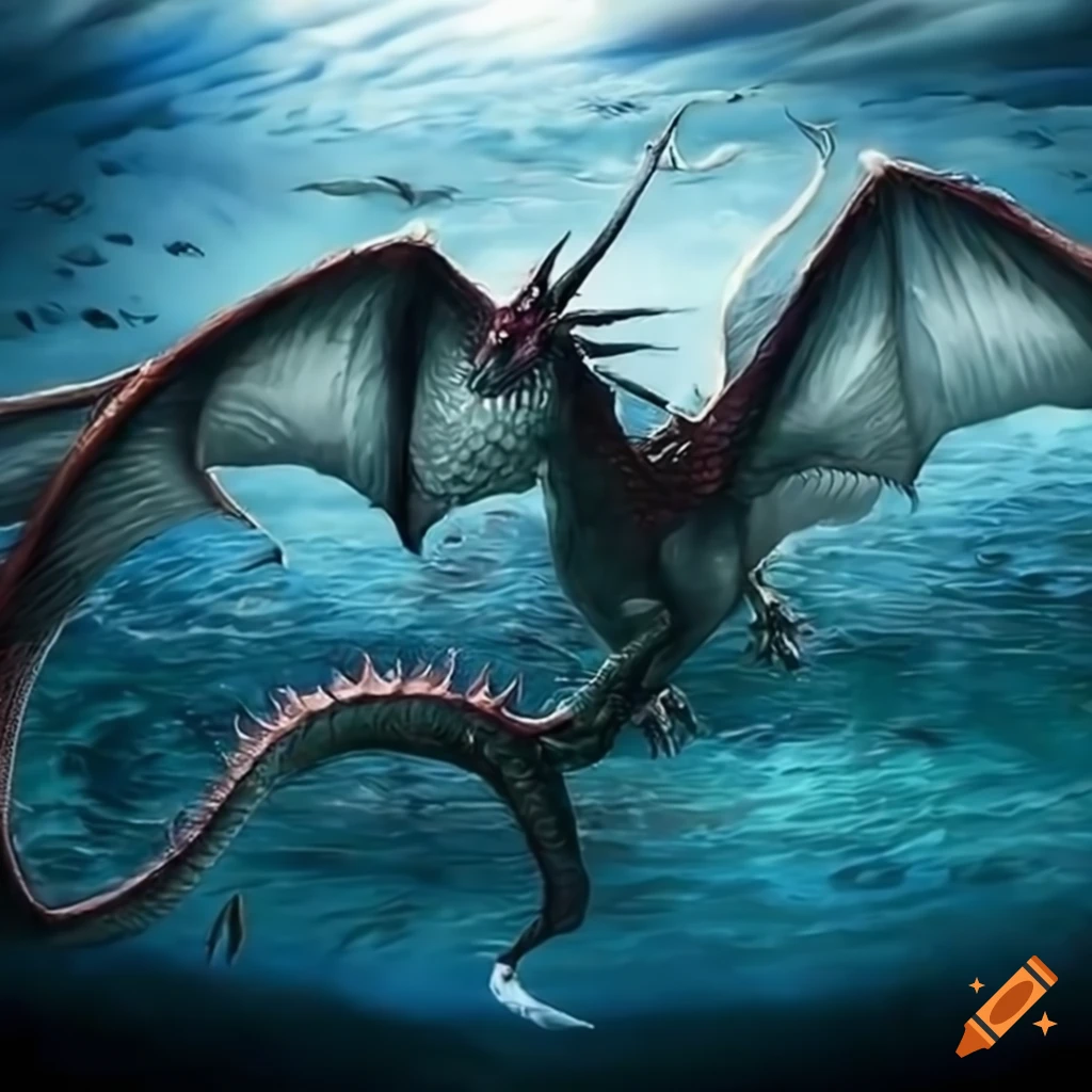 Realistic Flying Dragon