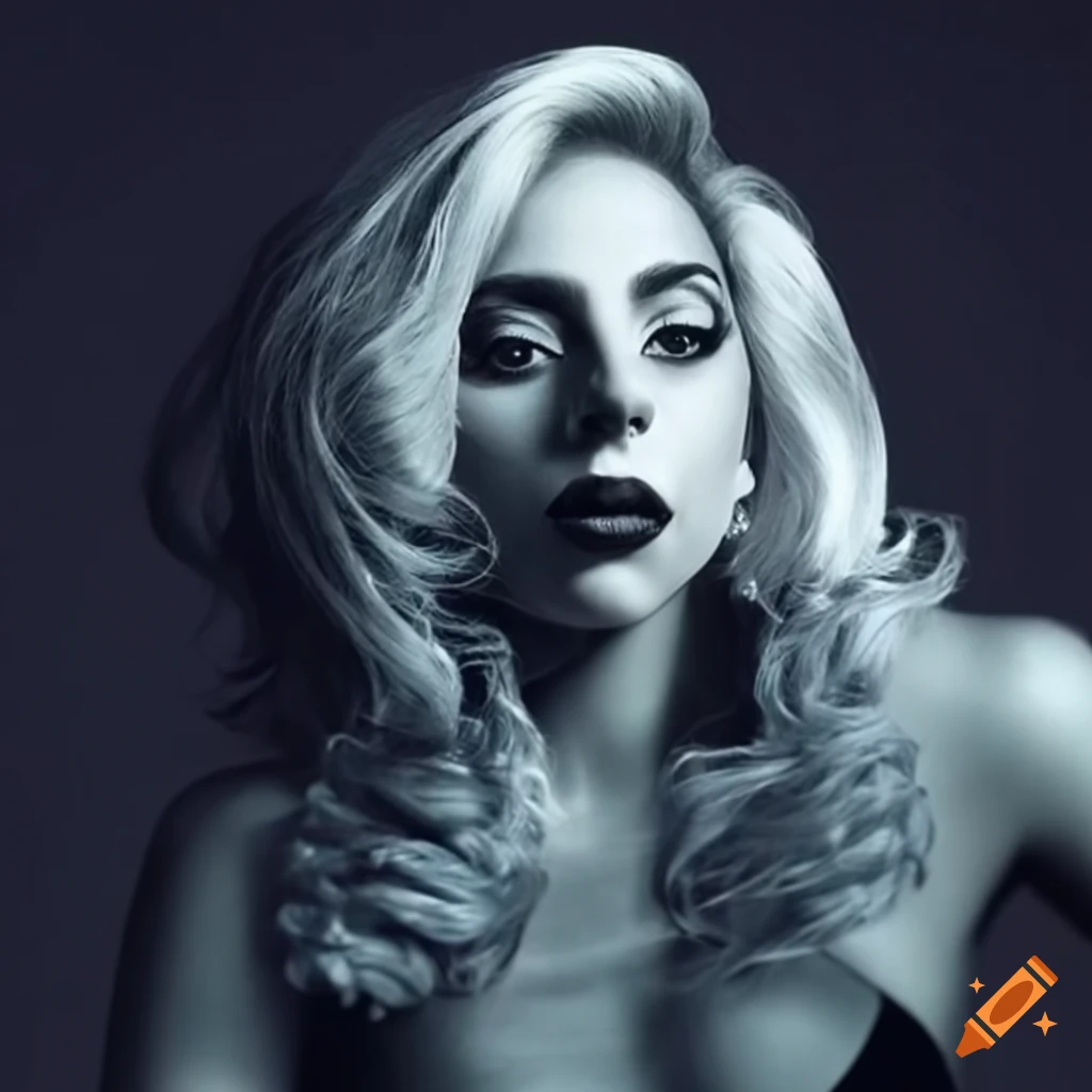 2000s lady gaga portrait on Craiyon