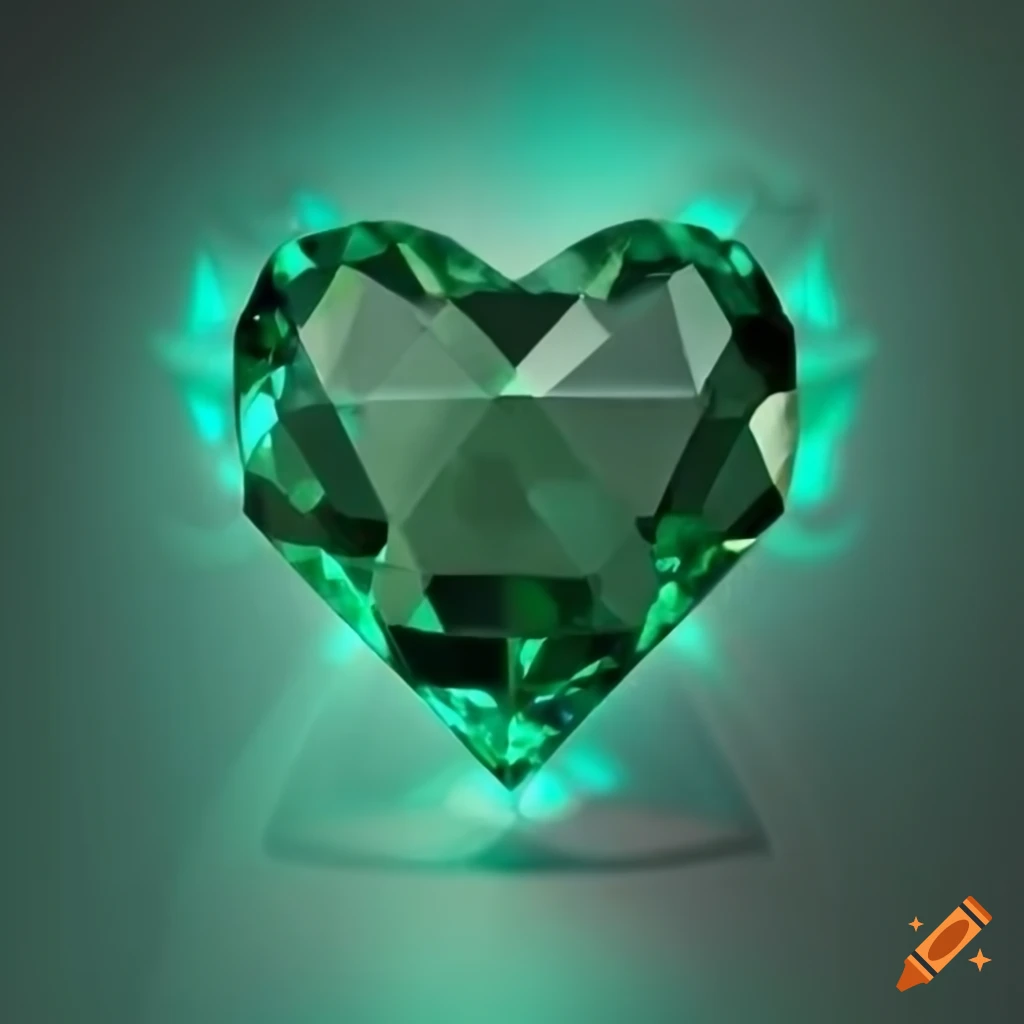 Heart images created on Craiyon