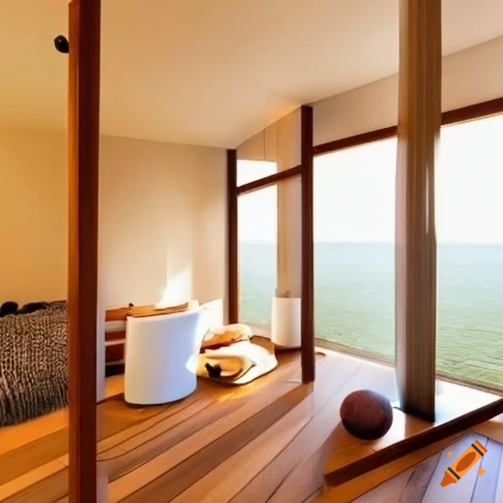 Cozy and tranquil house for introverts on Craiyon