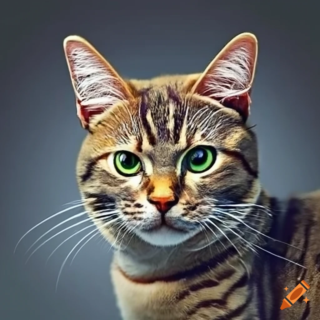 Adorable cats on Craiyon