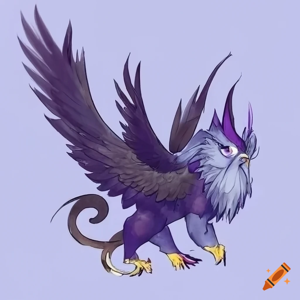 Dominary Astral Eldritch Owl Griffon in Anime style on Craiyon