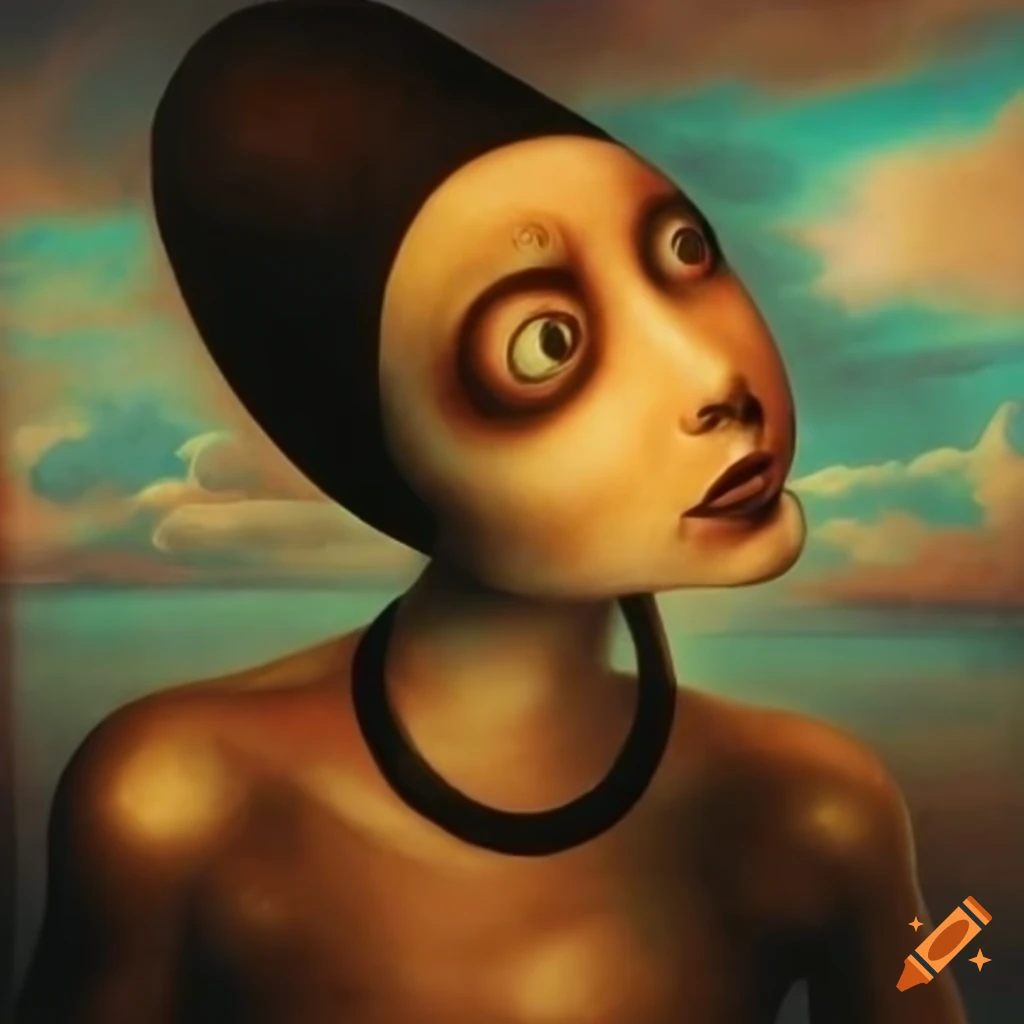 Surrealism dream artwork on Craiyon