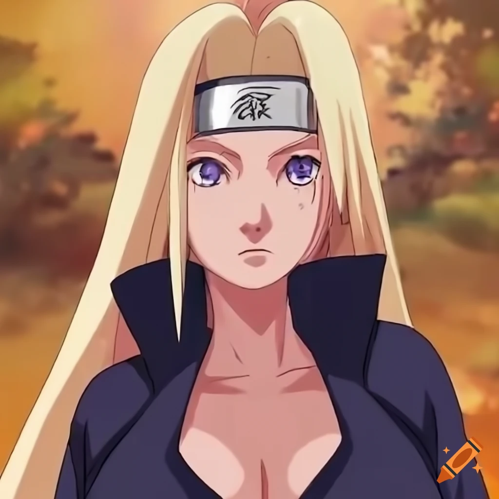 Detailed digital art of Tsunade and Ino Yamanaka fusion on Craiyon