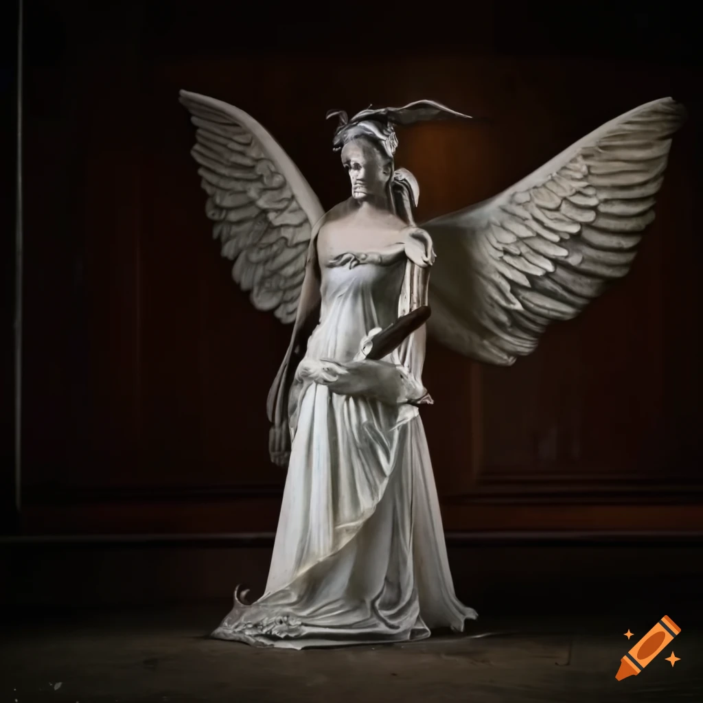 Depiction of a Filipino angel with multiple arms on Craiyon