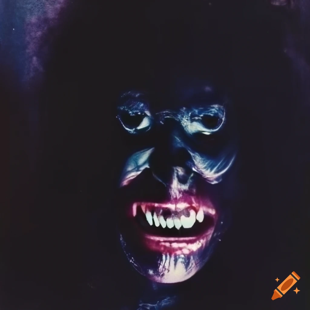 Vintage black metal rock and roll photo