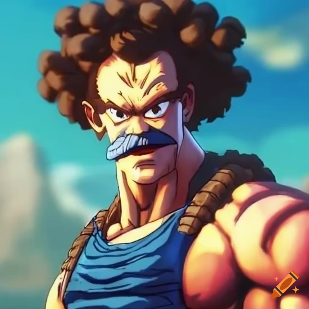 Illustration of dan hercule from street fighter and dragon ball z on ...