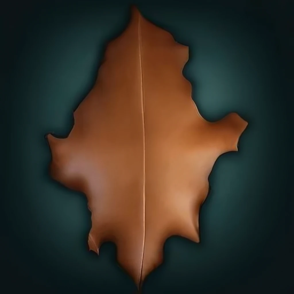 Leather hide for crafting