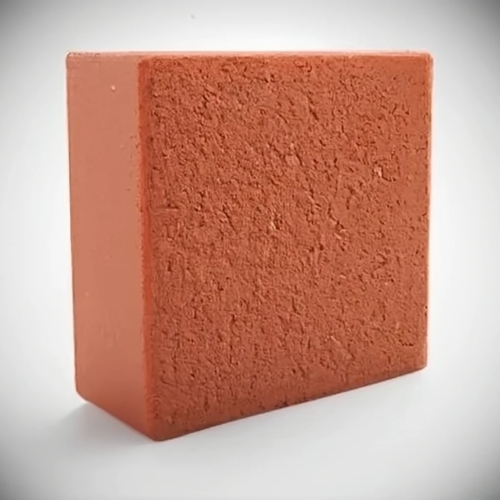 Horizontal rectangular brick on white background on Craiyon