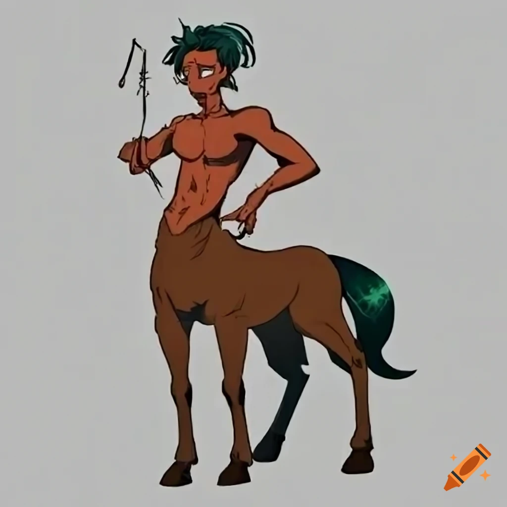 Illustration Of An Anime Centaur Teacher On Craiyon