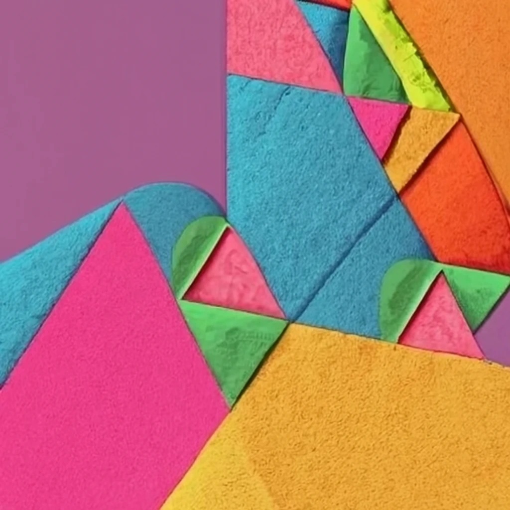 Pattern of carpet blocks on Craiyon