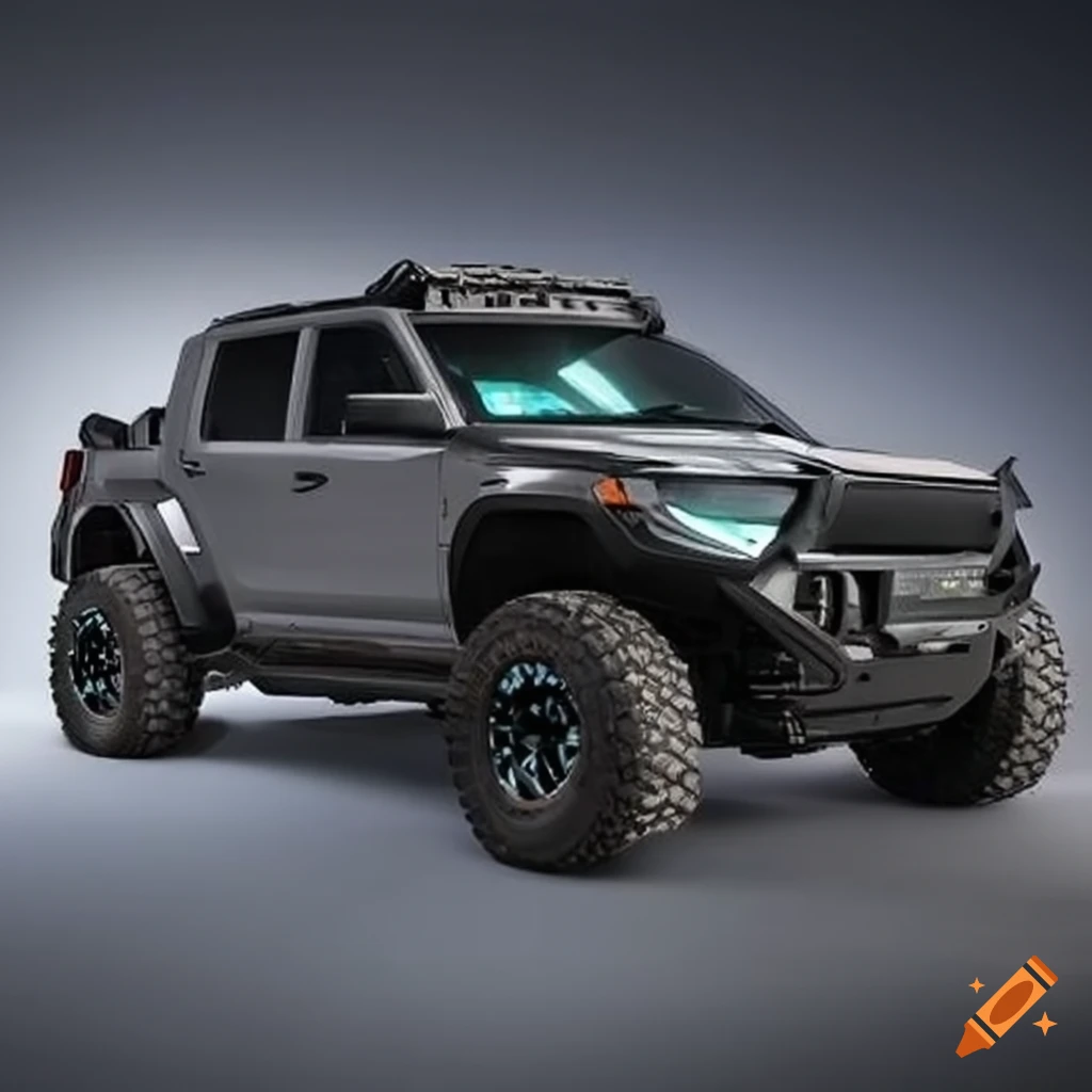 Futuristic designs of 4x4 offroad vehicles