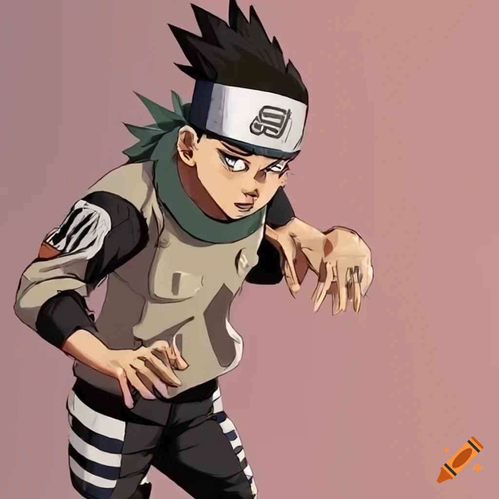 Original anime-style character inspired by Shikamaru Naru from Jojo's ...