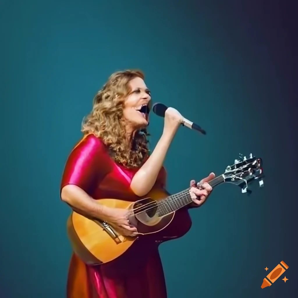 Renowned singers performing together in the european song contest on ...