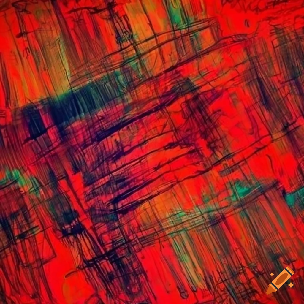 Abstract noise art on Craiyon