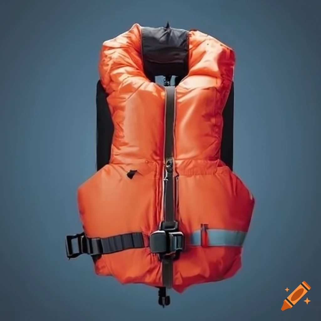Nylon life-jacket and coat on Craiyon