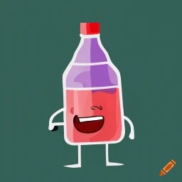 Object show character soda on Craiyon