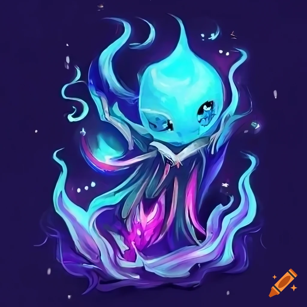 Design for youtube channel featuring a ghostly will o' the wisp with ...