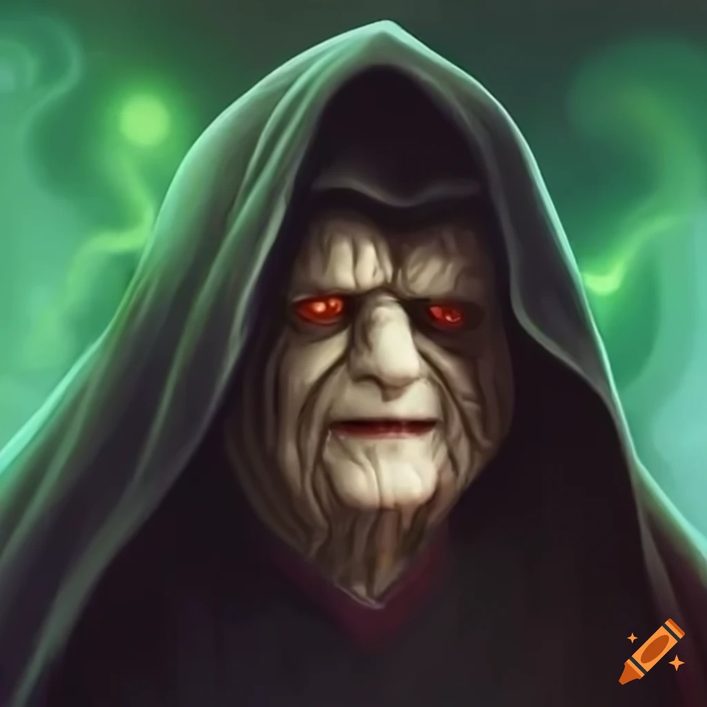 Illustration of palpatine leprechaun lubdan on Craiyon
