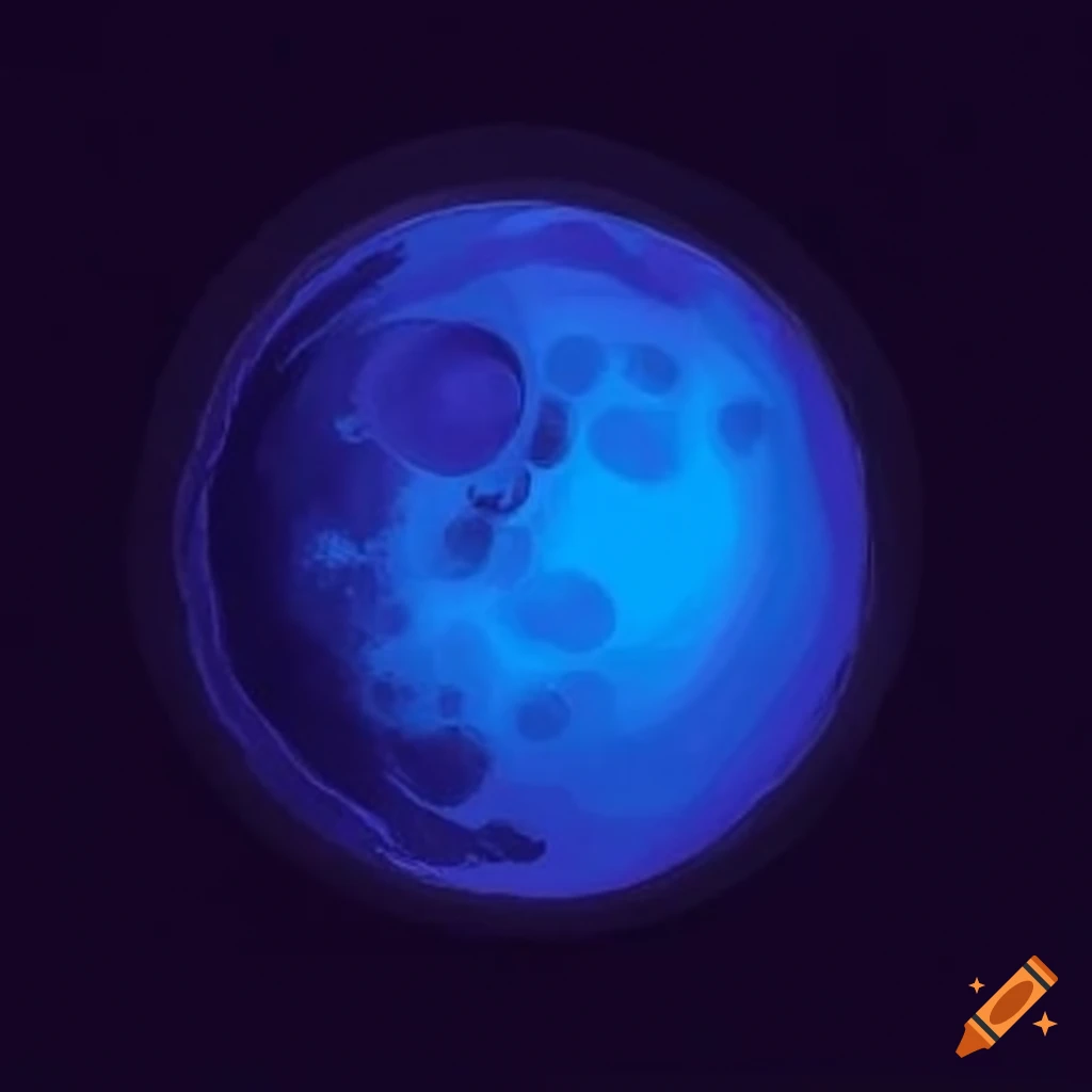 Blue moon on Craiyon