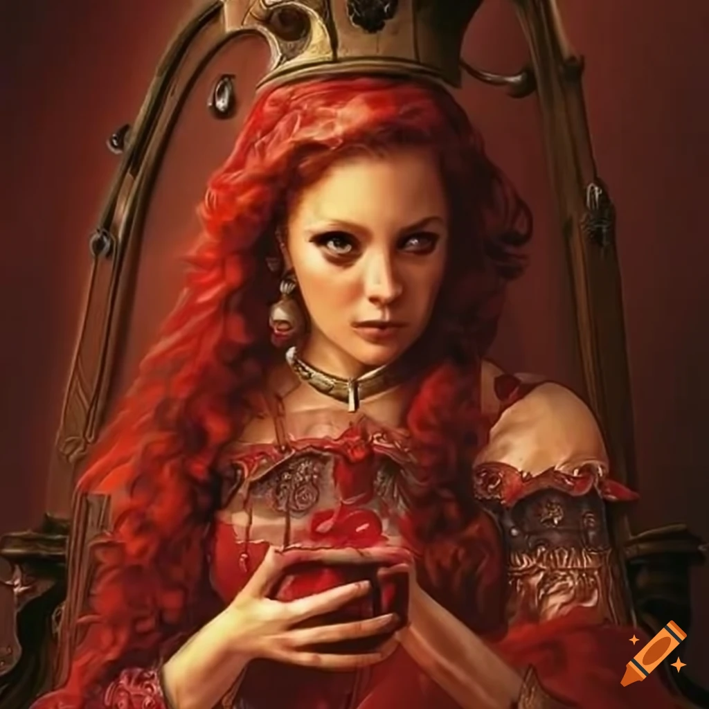 Renaissance red manor cover on Craiyon