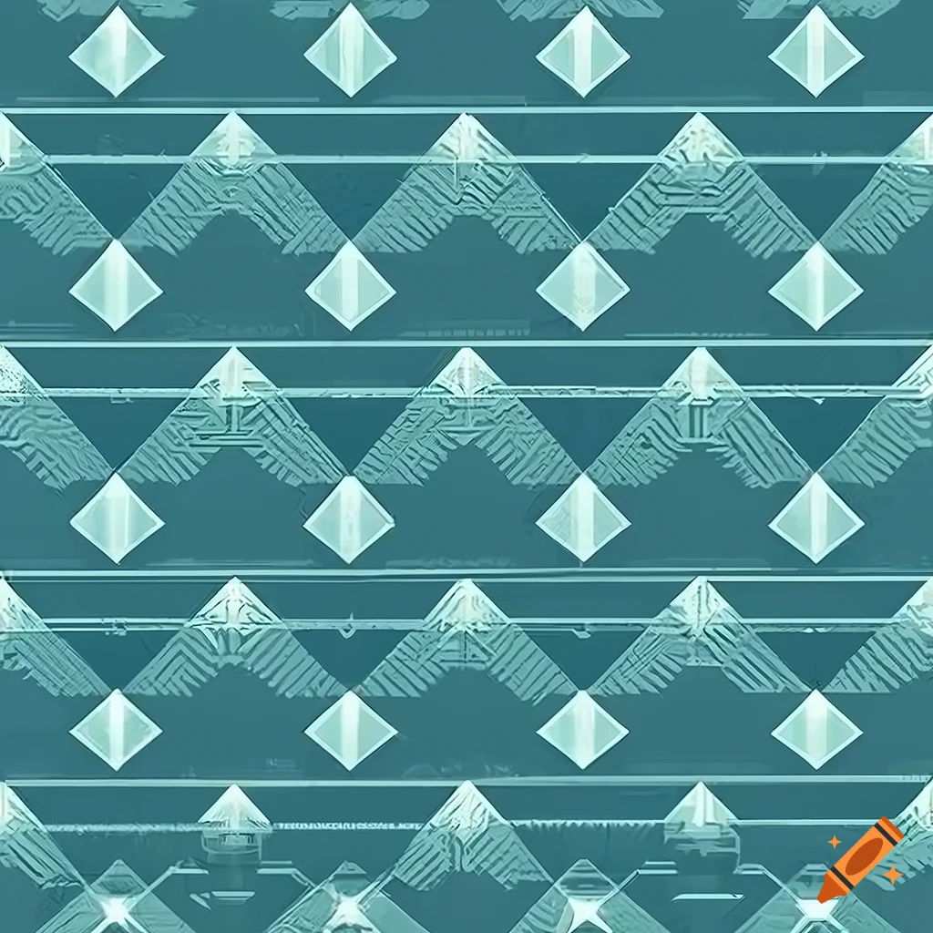 Geometric seamless pattern with sharp and clean lines in 8k resolution ...