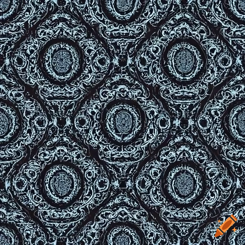 Moon seamless tileable pattern with sharp clean lines in 8k resolution ...