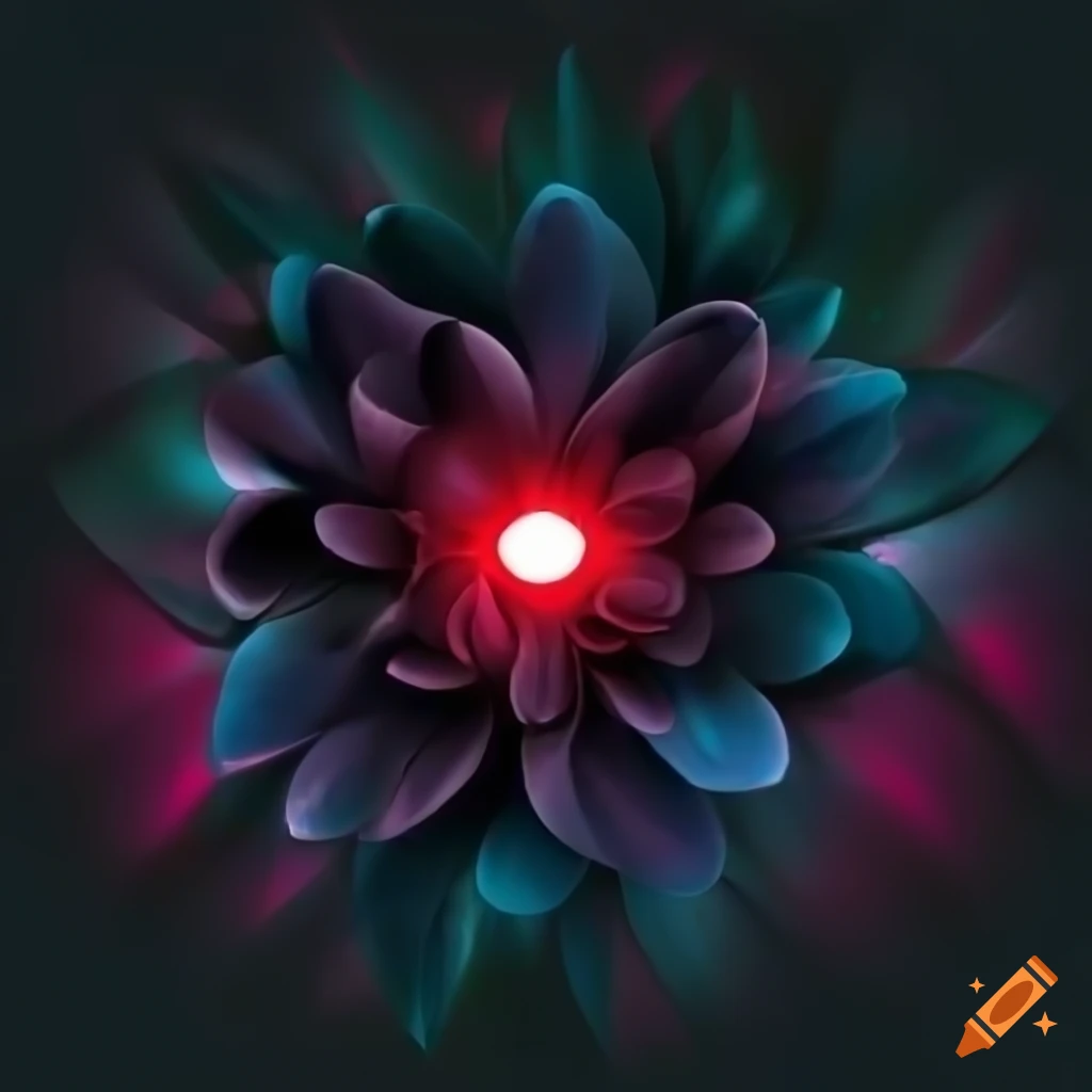 Eye-catching 8k flower design for youtube channel on white background ...