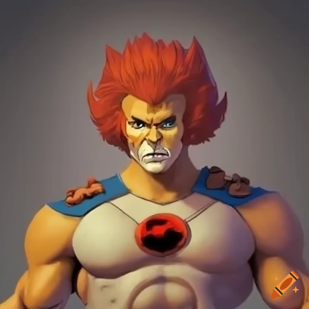 Fusion of Lion-O and He-Man combining similar features on Craiyon