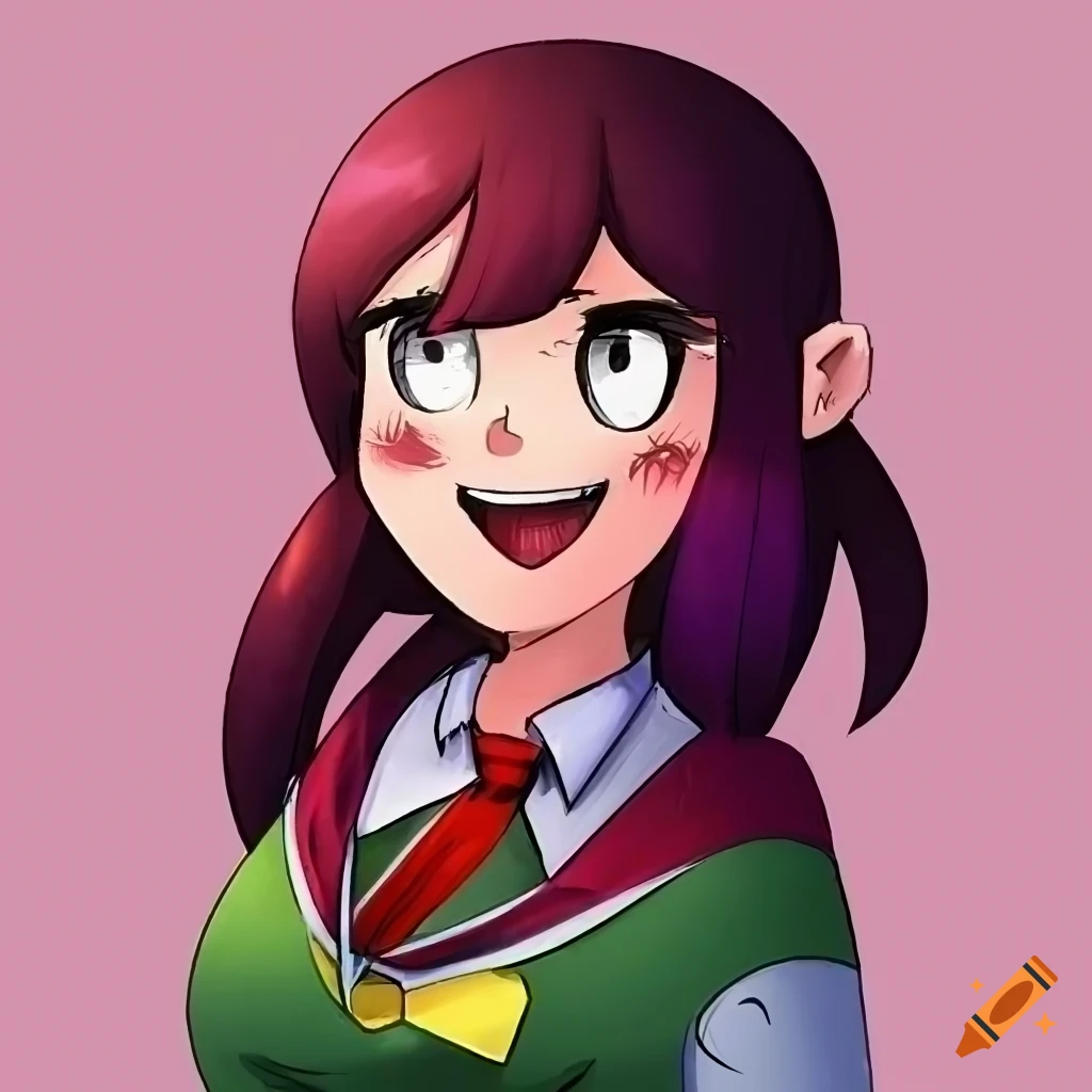 Waifu oc in a game by humongous entertainment on Craiyon