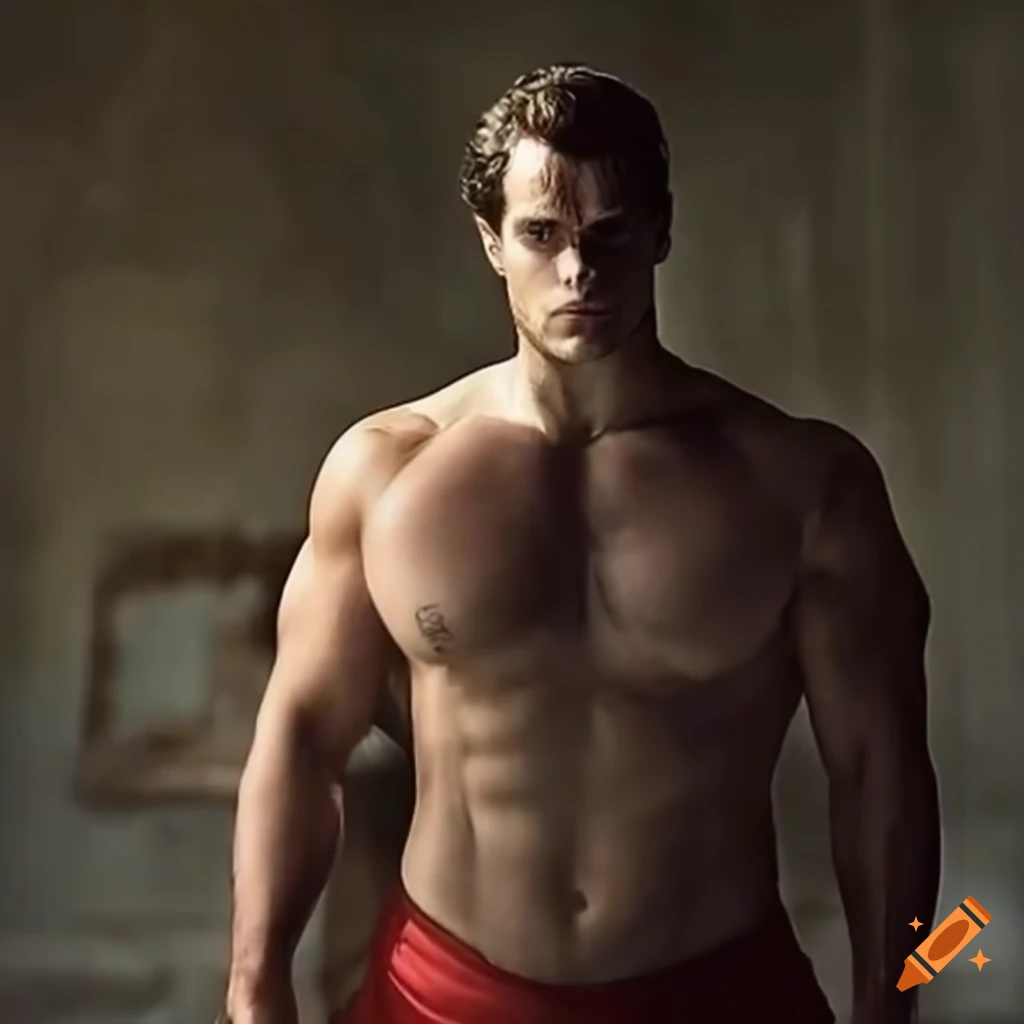 Henry cavill as prince eric in a full body shot on Craiyon