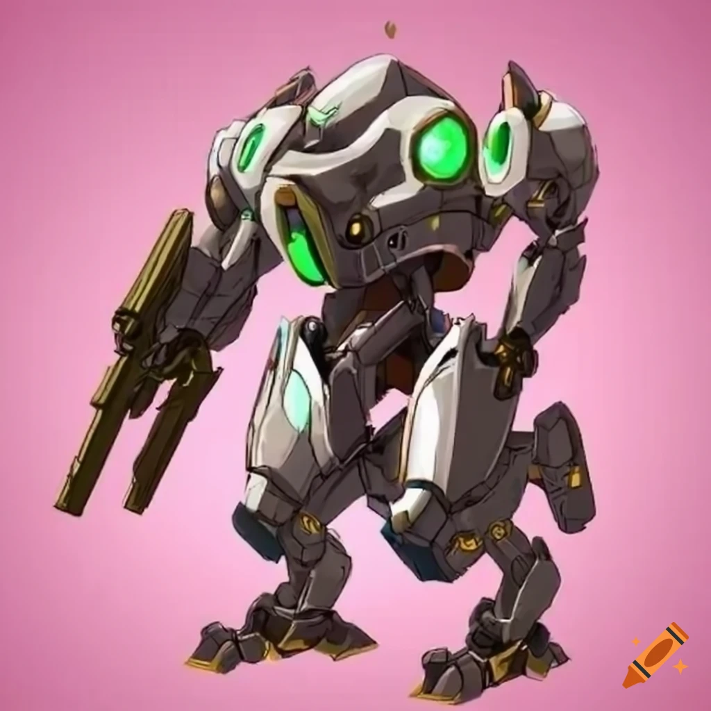 Light mech design in code geass with female design on Craiyon