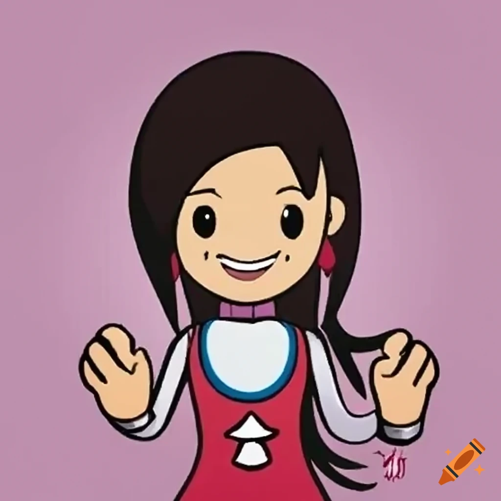 Character from the rhythm heaven video game series on Craiyon