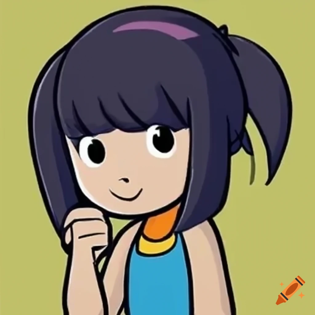 Character from rhythm heaven video game series on Craiyon