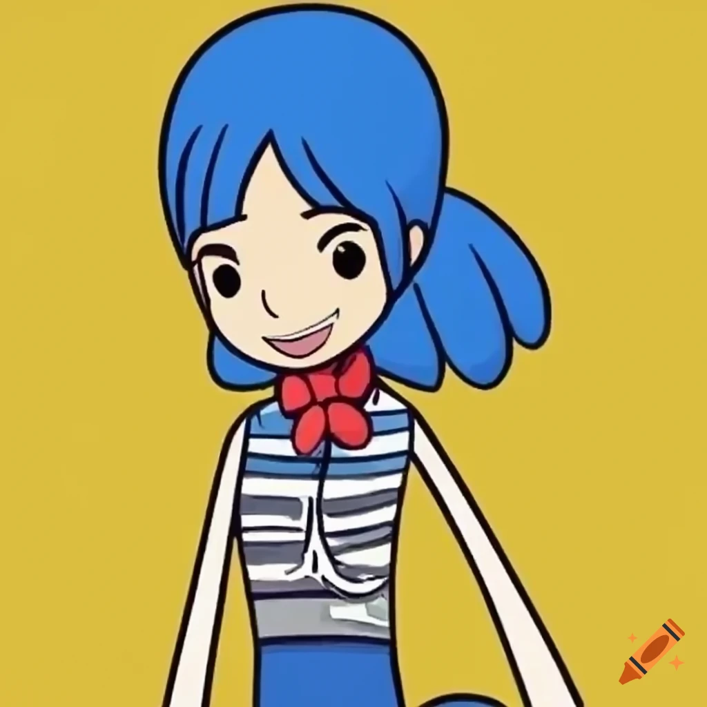 Character from rhythm heaven video game series on Craiyon