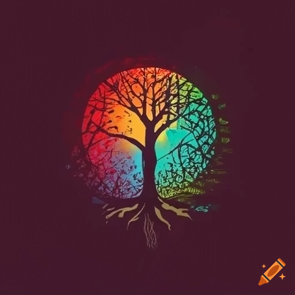 Sleek and minimalist 'tree of support' logo inspired by 'umbrella ...