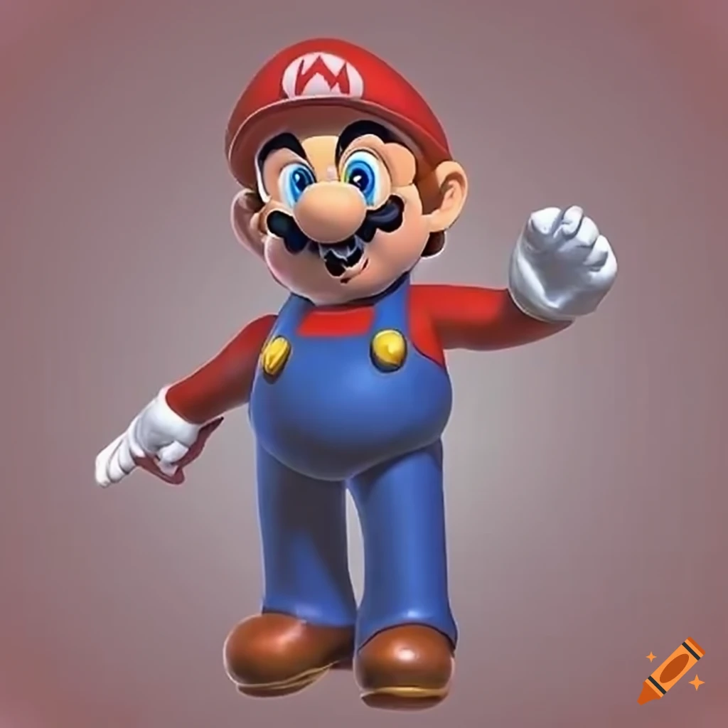 Super mario character on Craiyon
