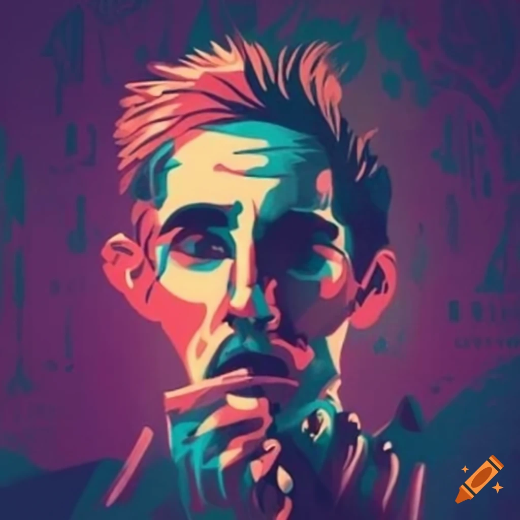 Unique retro art on Craiyon