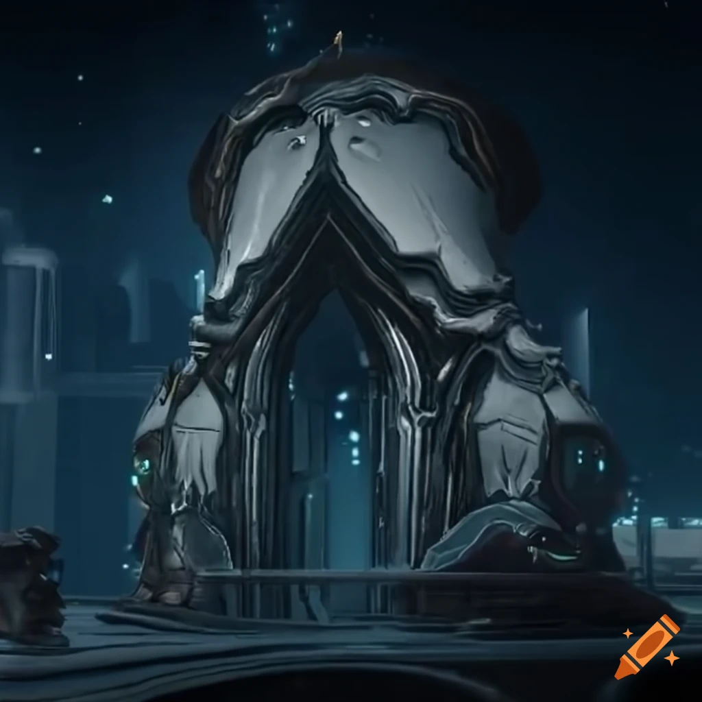 Orokin architecture from warframe video game on Craiyon