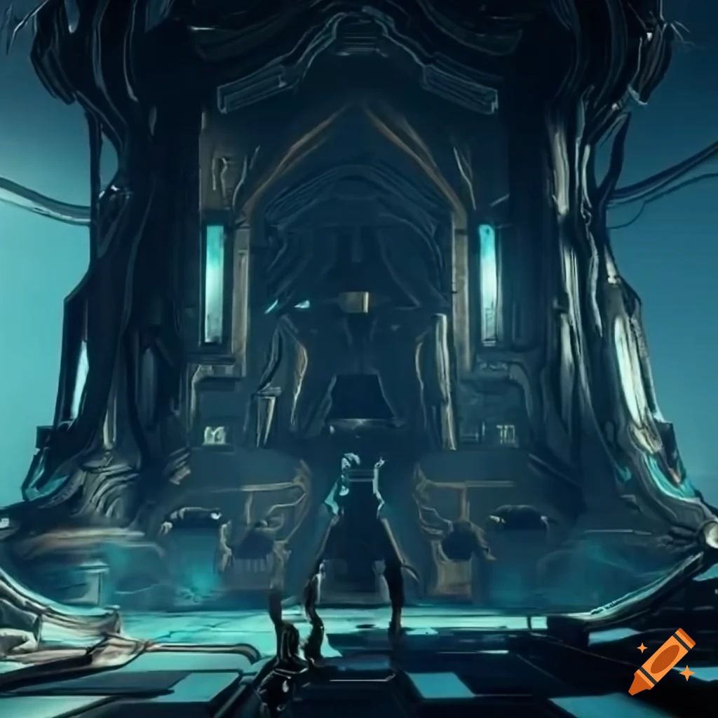 Orokin architecture from the video game warframe on Craiyon