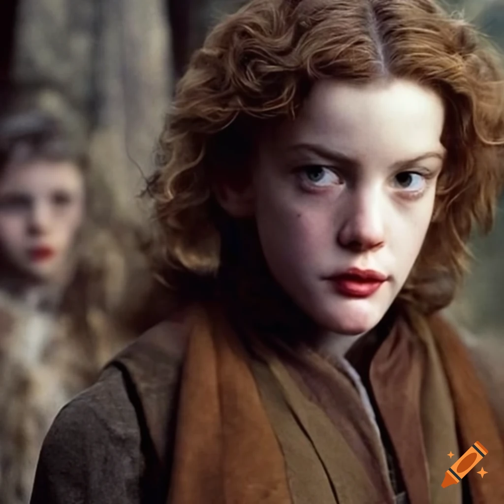 Liv Tyler portraying Samwise in Lord of the Rings, standing in Mordor ...