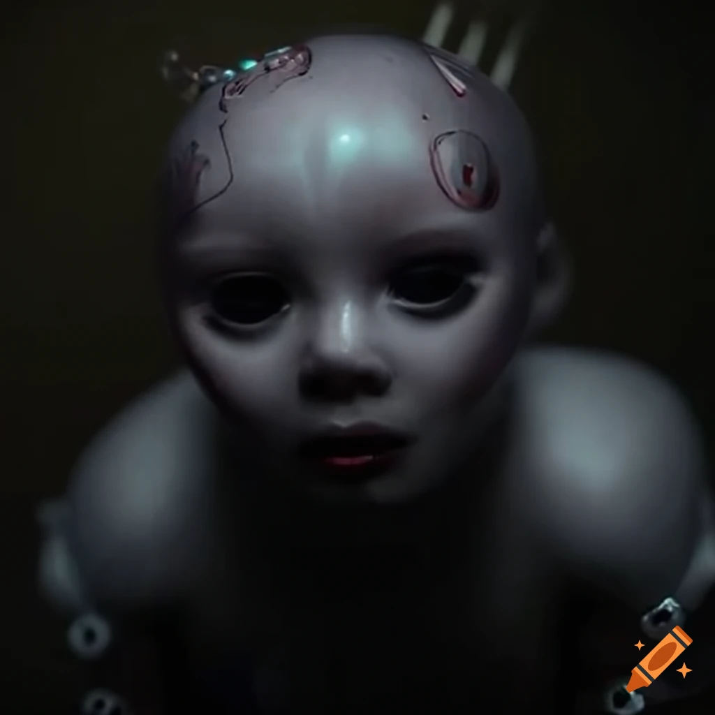 Cyborg babies on Craiyon