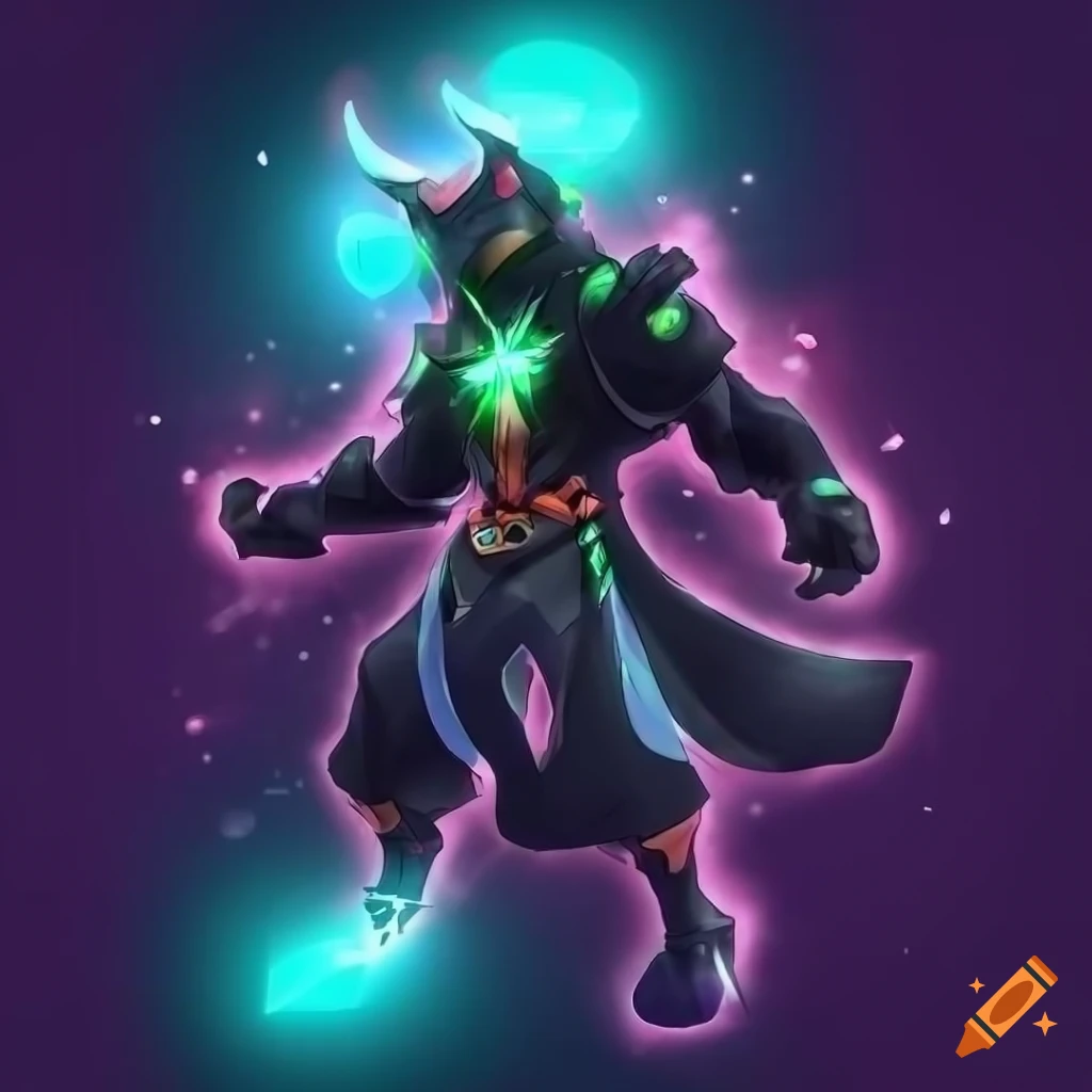 Fantastical cybernetic hannya akita inu hybrid animal yokai in detailed ...