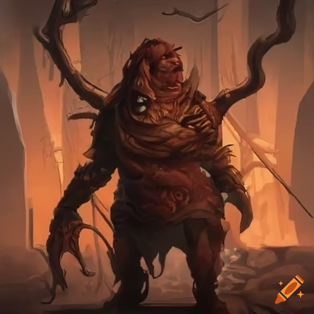 Tabletop rpg character profile of quagmire bloater on Craiyon